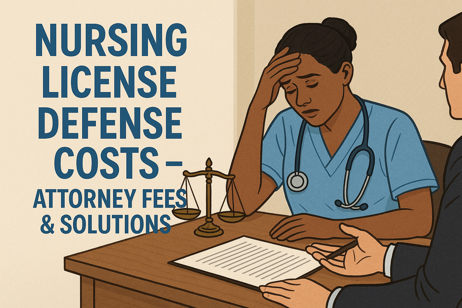 Nurse License Defense Cost – Attorney Fees and Alternatives