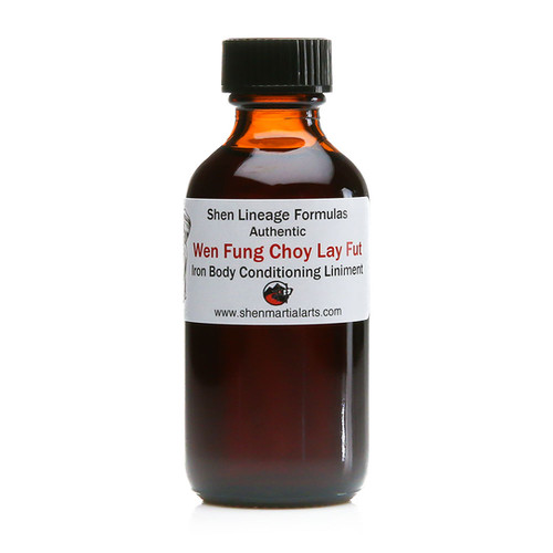 Wen Fung Choy Lay Fut - Iron Body Conditioning Liniment | SHEN MARTIAL ARTS
