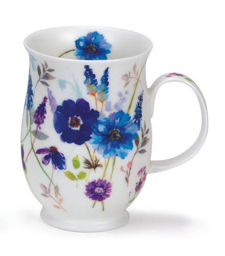 Suffolk Floral Harmony - Blue | Dunoon Mugs USA