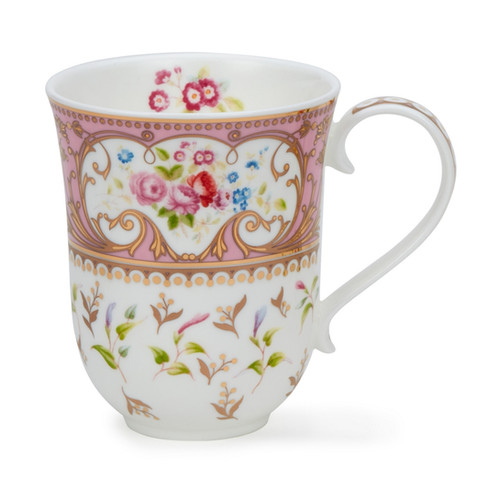 Braemar Roseanne - Pink with Gold | Dunoon Mugs USA