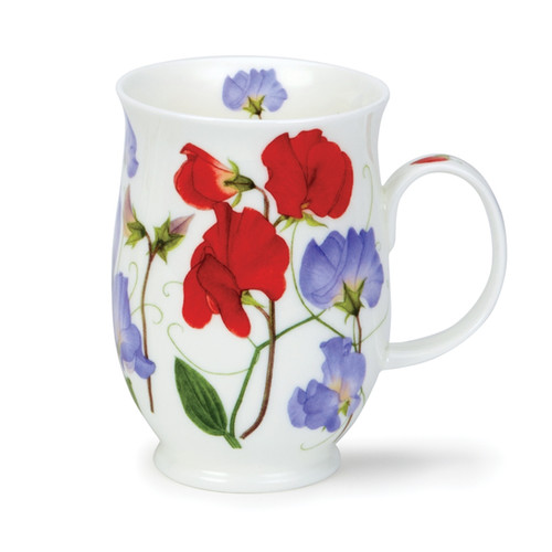Suffolk Sweet Peas - Red | Dunoon Mugs USA
