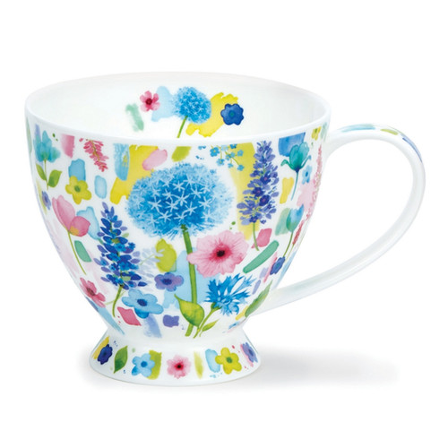 Skye Floral Burst - Blue | Dunoon Mugs USA