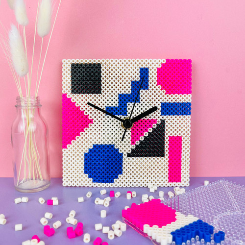 Fuse Bead Clock Kit | The Edinburgh Craft