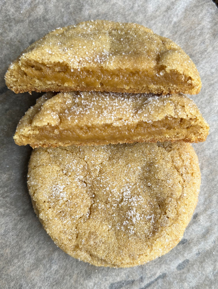 Pumpkin sugar cookies