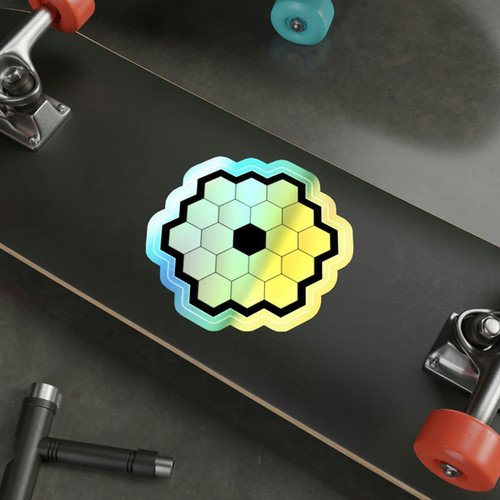 Holographic Die-Cut Sticker Decal - Classic Outline - James Webb ...
