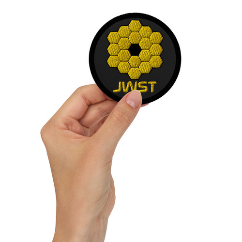 James Webb Space Telescope - JWST Mirror Embroidered patch | Webb Depot