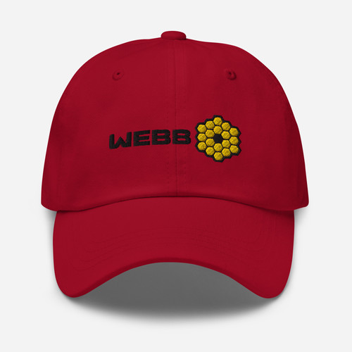 Webb - JWST - James Webb Space Telescope Embroidered Baseball Hat ...
