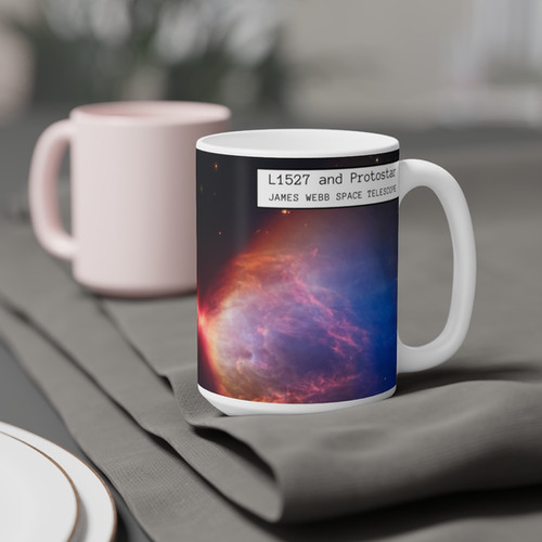 Webb Space Telescope - L1527 & Protostar Mug w/ Description, 11oz, 15oz ...