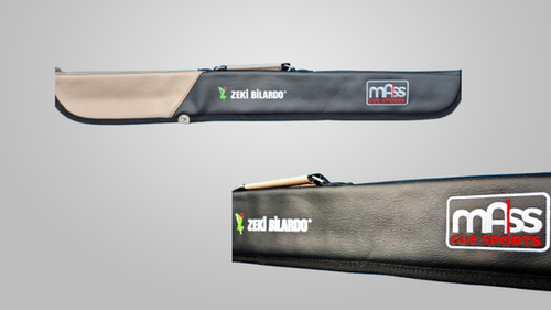 Zeki Bilardo Tek Istakalık Eko Çanta (Bej-Siyah) ZBCB03 | Zeki Bilardo