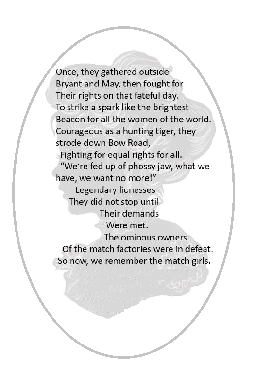 Joint 3rd The Match Girls Y4