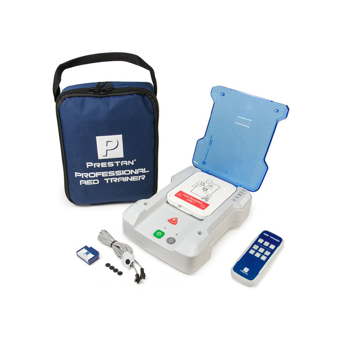 Prestan Professional AED Trainer Kit with Remote with English French Module