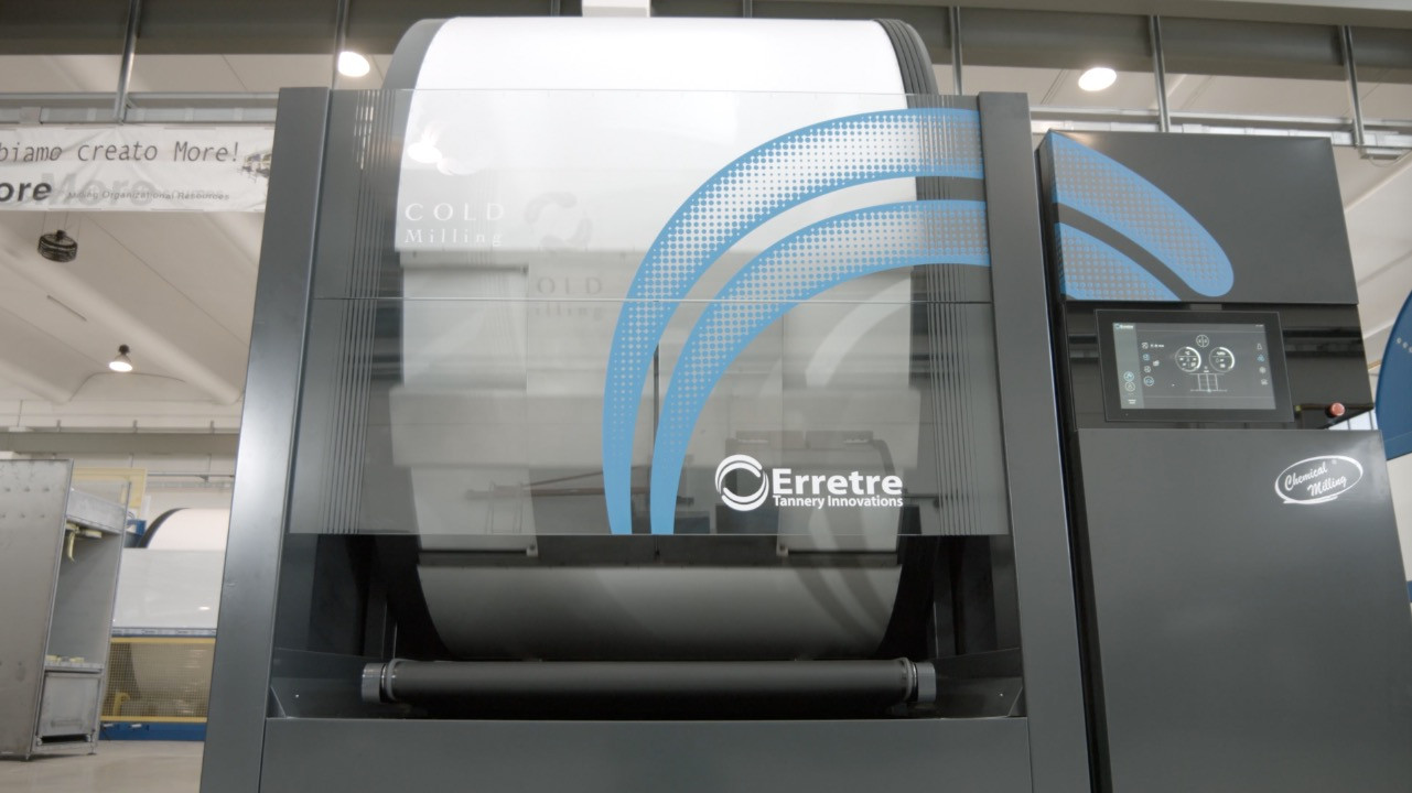 Cold Milling® tannery drums for leather | Erretre