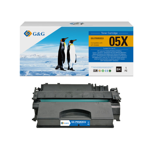 Toner para HP 05X / 505X Negro | G&G Chile