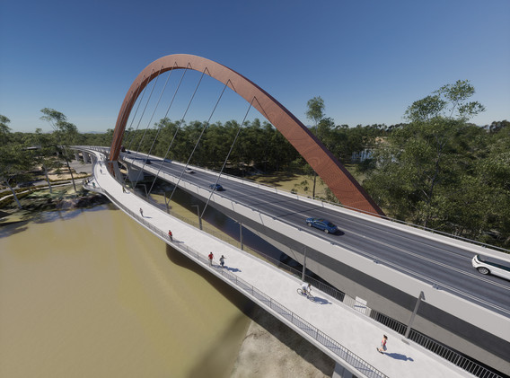 Echuca Bridge Upgrade | WhitesideVFX