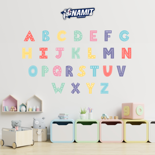 Abecedario Arcoiris | Namit