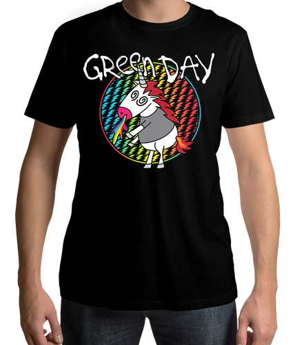 Green Day - Unicorn Circle Tee | RockN'Roll Originals