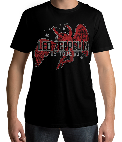 Led Zeppelin - Red Icarus Stars US Tour '77 | RockN'Roll Originals