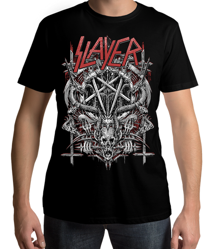 Slayer - Evil Crest (Jumbo Print) | RockN'Roll Originals