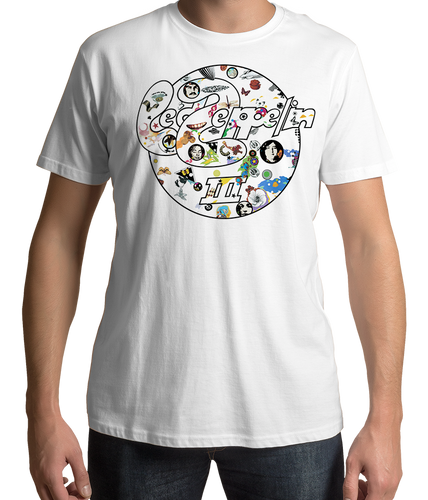 Led Zeppelin - III (White Shirt) | RockN'Roll Originals