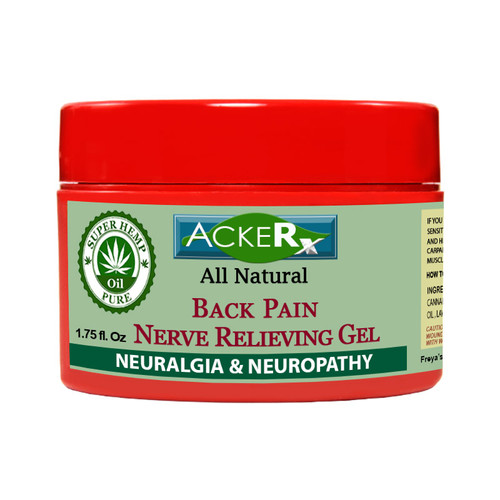 Back Pain Nerve Relieving Gel / Neuralgia /Neuropathy/Organic | ackerx