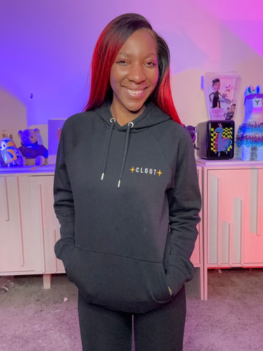 CLOUT Unisex hoodie | KeepUpRadio Merch