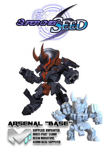 Arsenal - Base Frame [Super Chibi] | Midknightheroes