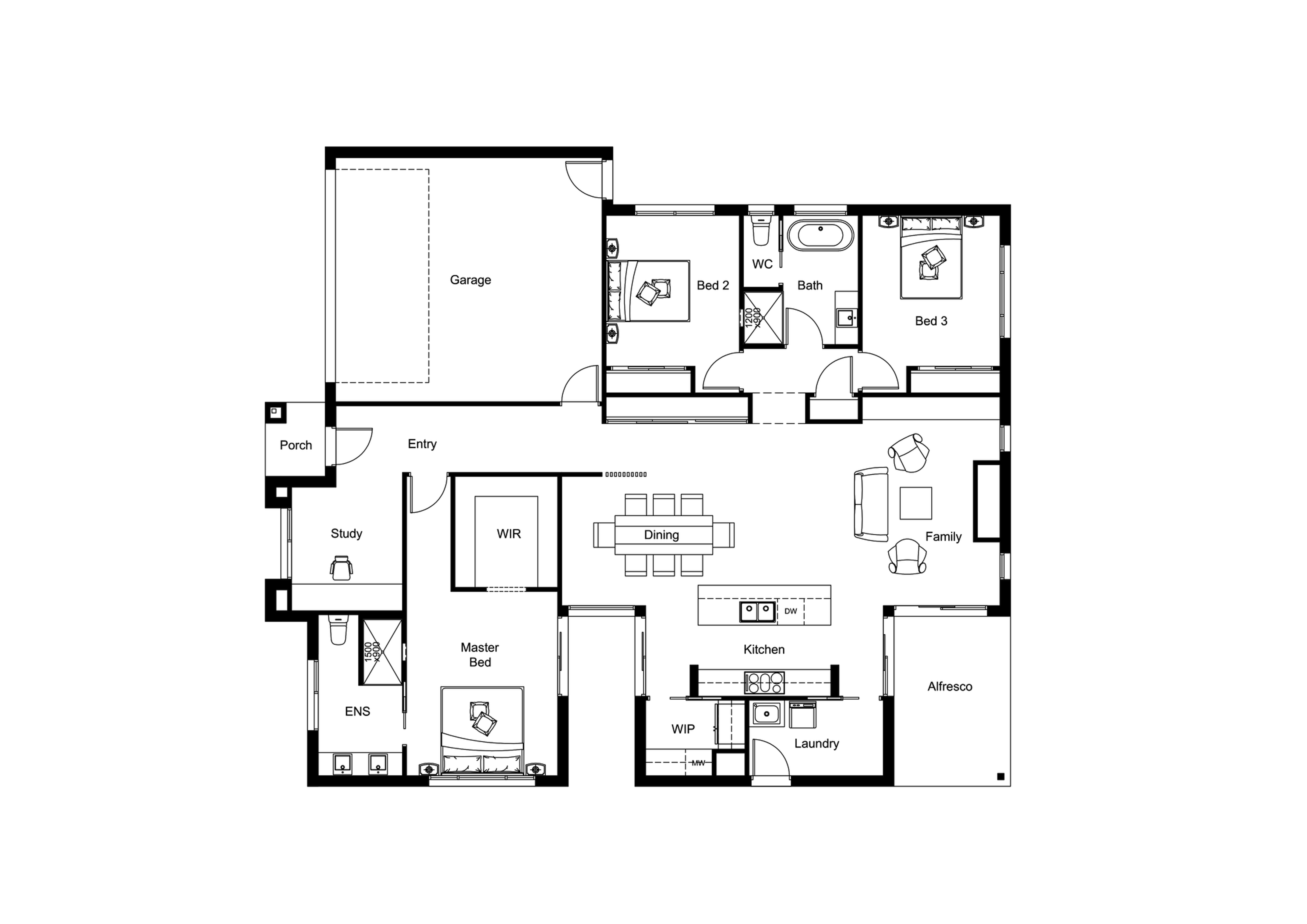 The Hugo 23 | Modern Compact Home Design | Nira Homes