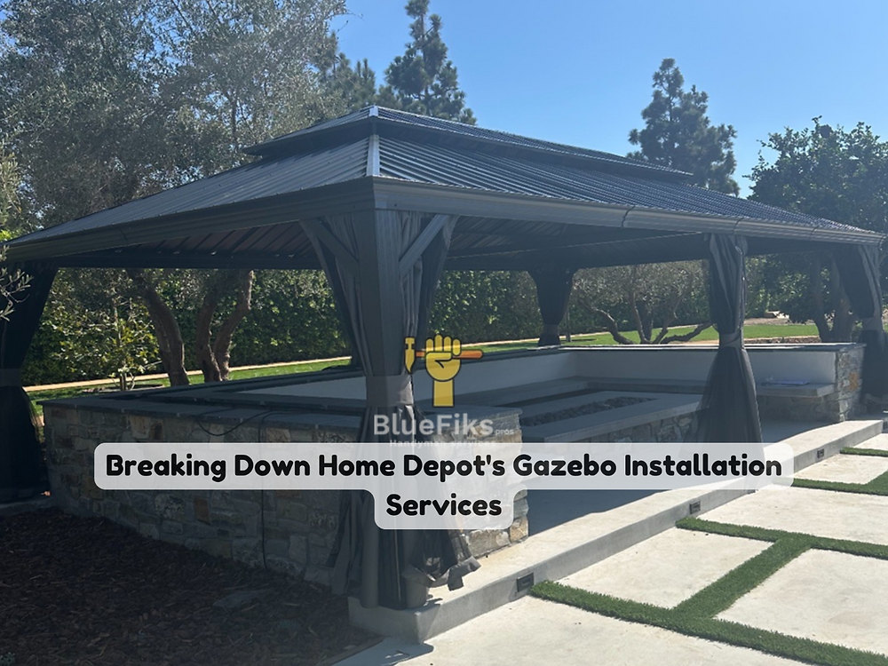 Home Depot Gazebo Installation