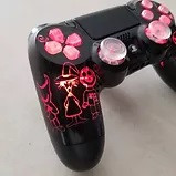 PS4 Nightmare Before Christmas controller LED techfire Jack Skellington | TheTechFire