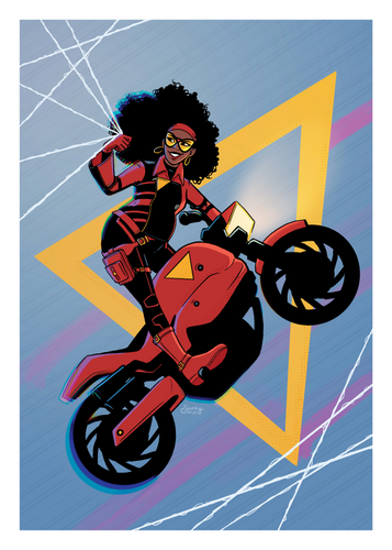 "Jessica Drew" - A Spiderverse Print | Boundless Bard