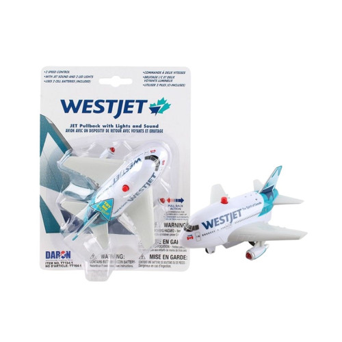Toy Pull Back Airplane with Lights and Sound - Various | Flight Deck Models
