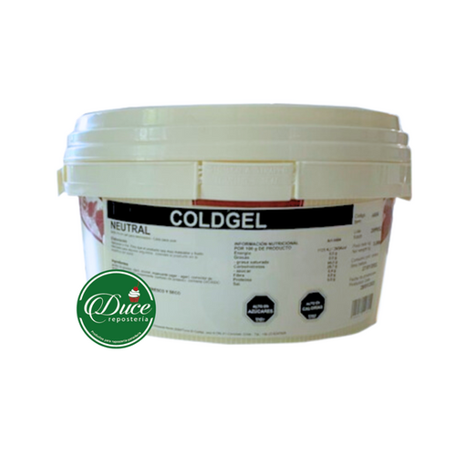 Brillo gel neutro coldgel 2x3kg | reposteriaduce