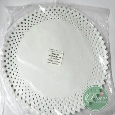 Blonda Redonda N° 6 | reposteriaduce