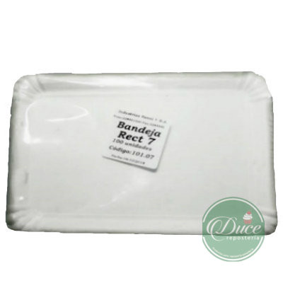 Bandeja Rectangular N° 7 | reposteriaduce