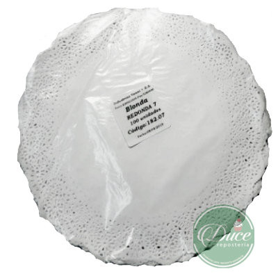 Blonda Redonda N° 7 | reposteriaduce