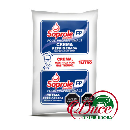 Crema fresca 1 Lt Soprole | Distribuidora Duce