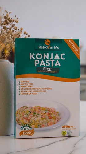Konjac Noodle Rice Keto Slim Mo | Slimsnacks