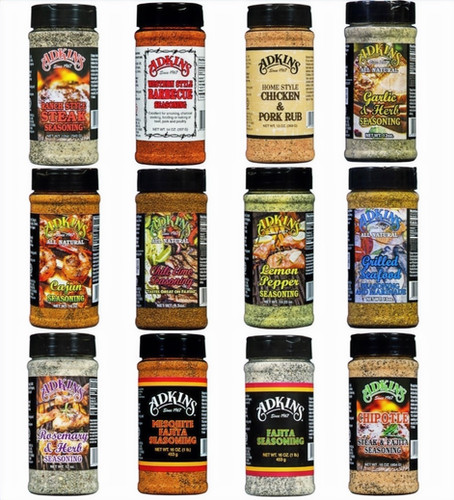 Adkins Delicious Dozen | Adkins Seasoning