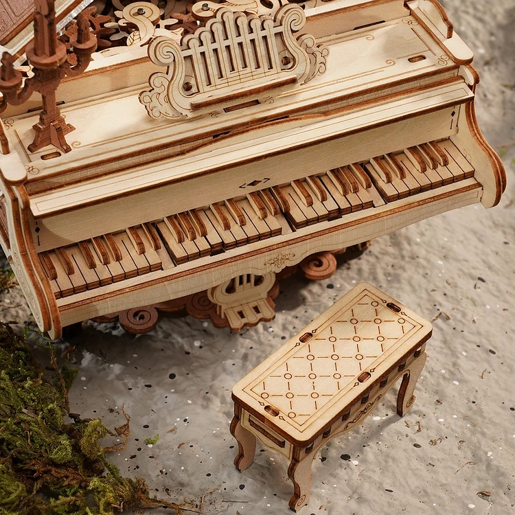 DIY Mechanical Music Box: Magic Piano | waterlilies