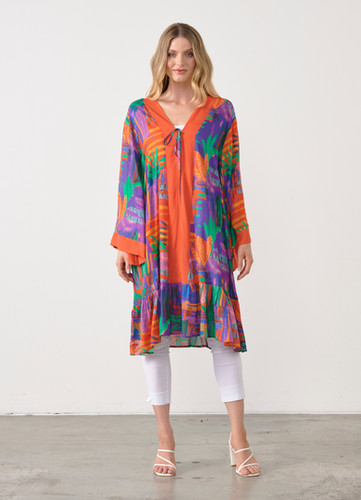 Floaty Carnival Print Jacket | holmesandfallon