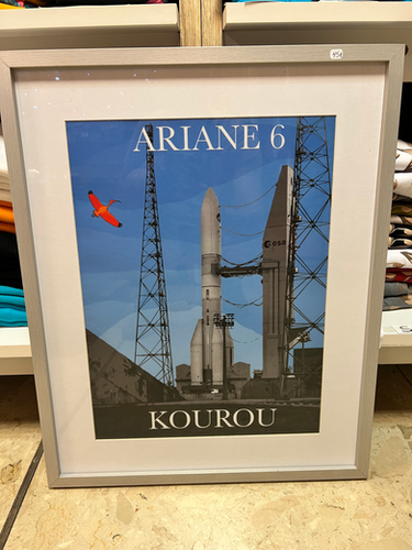 POSTERS ARIANE 6 PM INTERIEUR | Label Guyane Shop