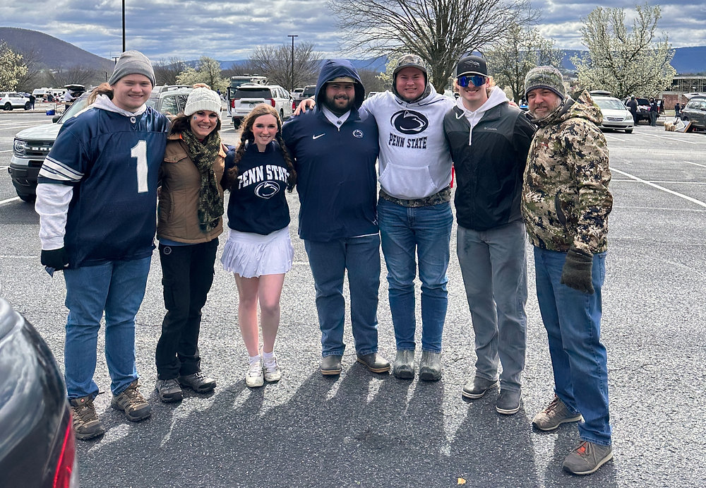 Battling the Elements: Ducks Unlimited Tailgate at the Blue and White Game