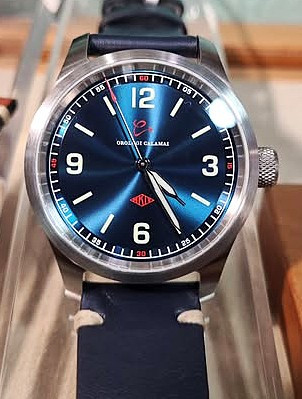Calamai MK IV blu soleil | Orologeria Ugolini