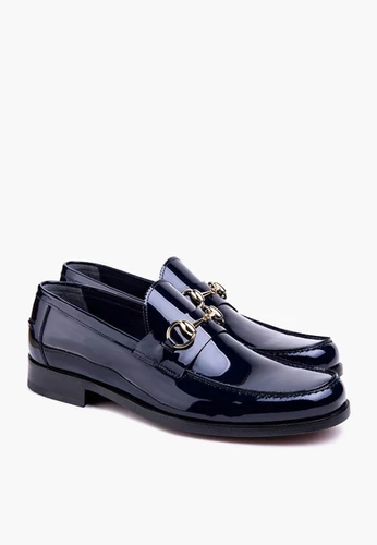 Ceremony Loafer Navy | Gregory Jacobs Clothier