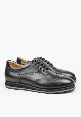 Oxford Sneaker Black | Gregory Jacobs Clothier