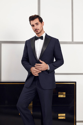 Navy Tuxedo Suit | Gregory Jacobs Clothier