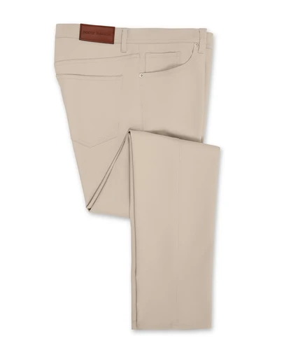Khaki Stretch Performance 5 Pocket | Gregory Jacobs Clothier
