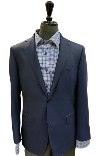 Paul Betenly Blue Suit Jacket | Gregory Jacobs Clothier