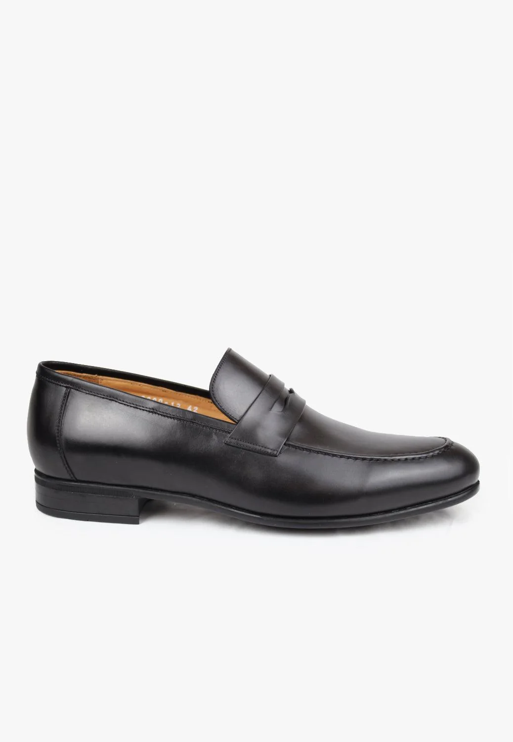 Vegas Penny Loafer Black | Gregory Jacobs Clothier