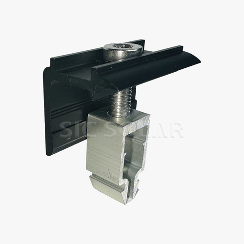 Fixation de fin pour panneau pour mini rail | Sky Solar Mg